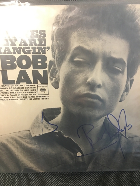 Bob Dylan Autograph Profile by RACC - Bob Dylan Autographs, Signing ...