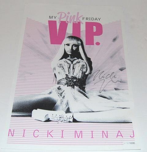 Nicki Minaj Autograph Profile by RACC - Nicki Minaj Autographs, Signing ...