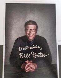 Bill Gates Address for Fan Mail Autograph Requests - Real Autograph ...